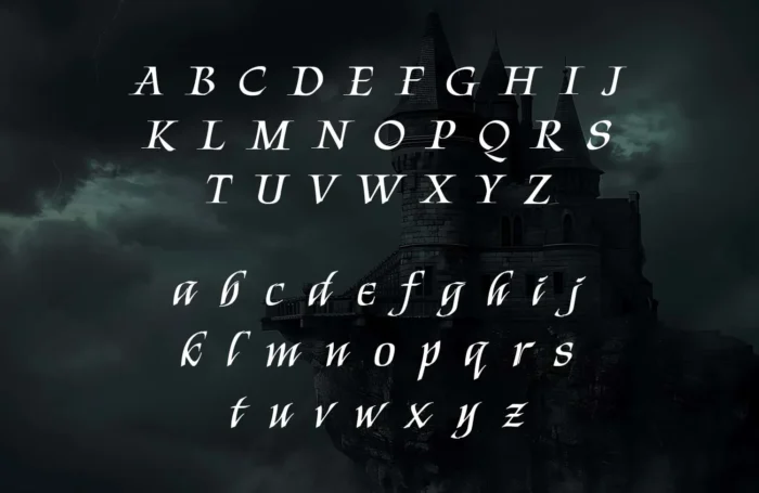 Kings Font – Horror Blackletter Script
